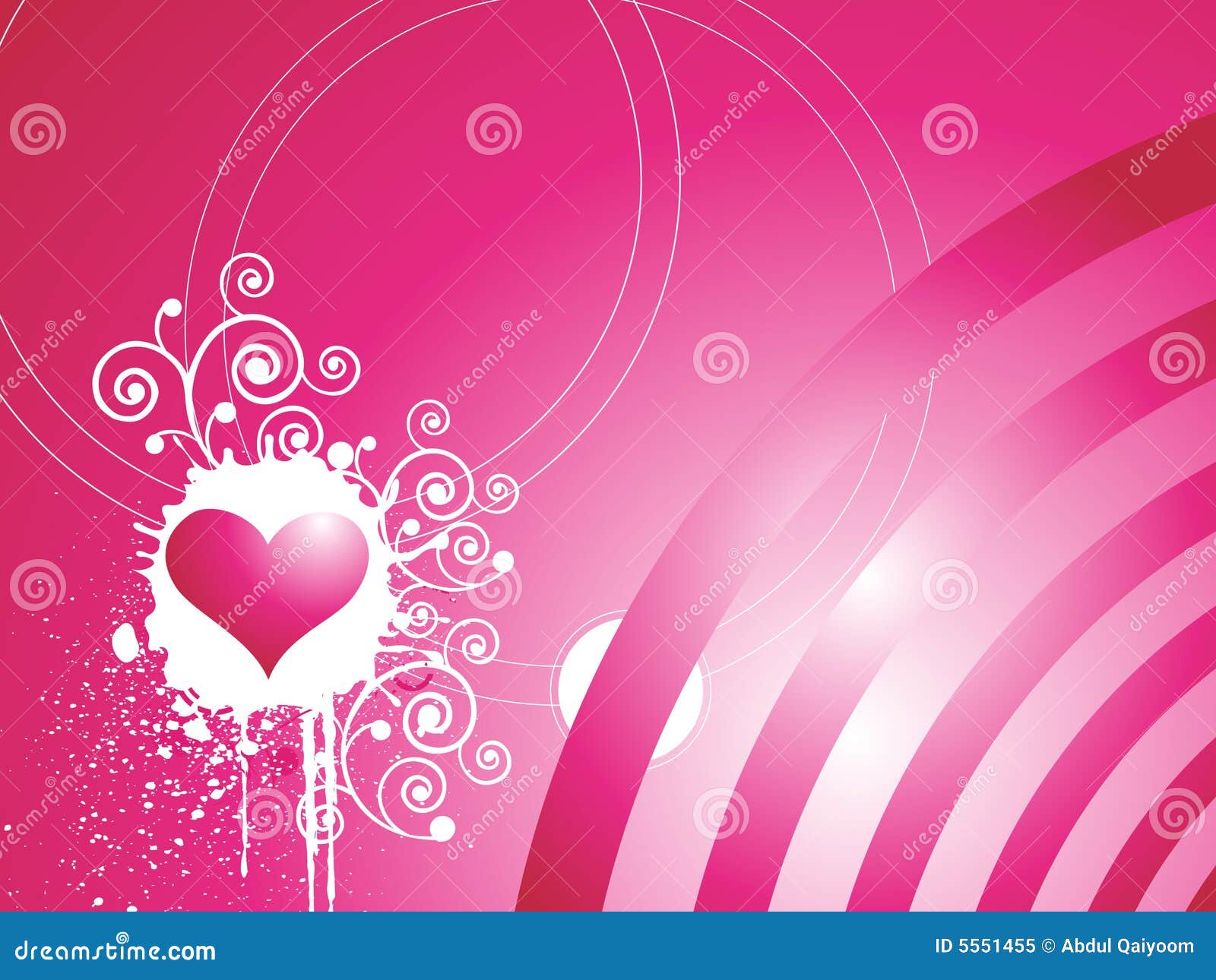 Wallpaper, Retro Design Heart Stock Vector - Illustration of honeymoon ...