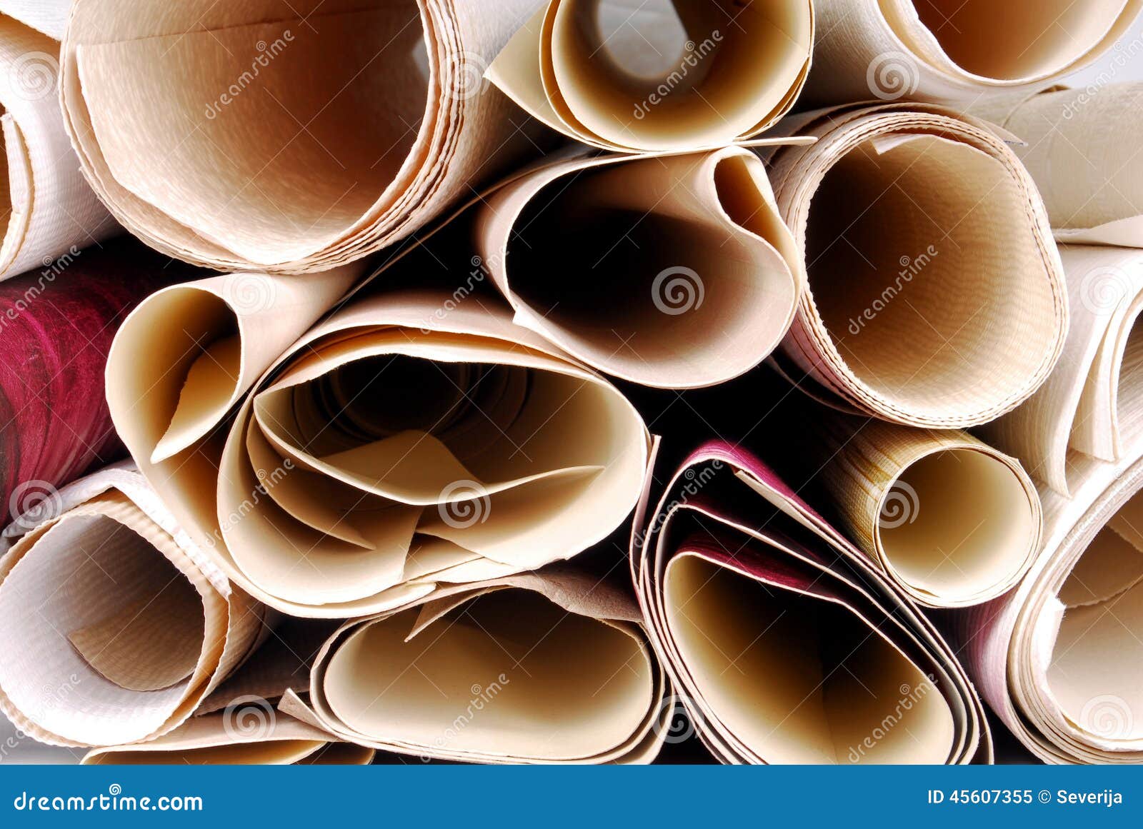Wallpaper rolls texture stock image. Image of renovate - 45607355