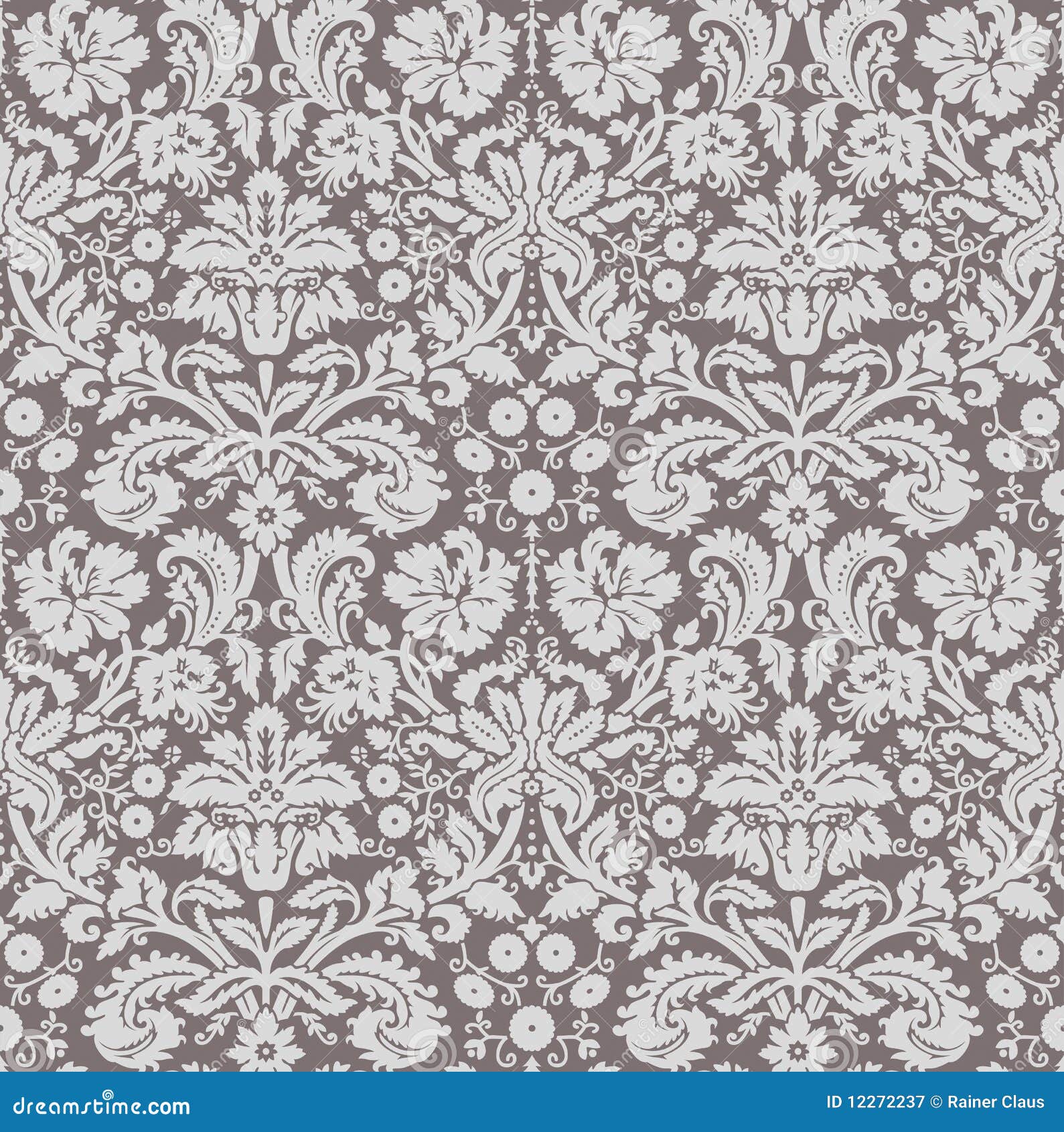 Old-fashioned Wallpaper. Vector Illustration | CartoonDealer.com #57734638