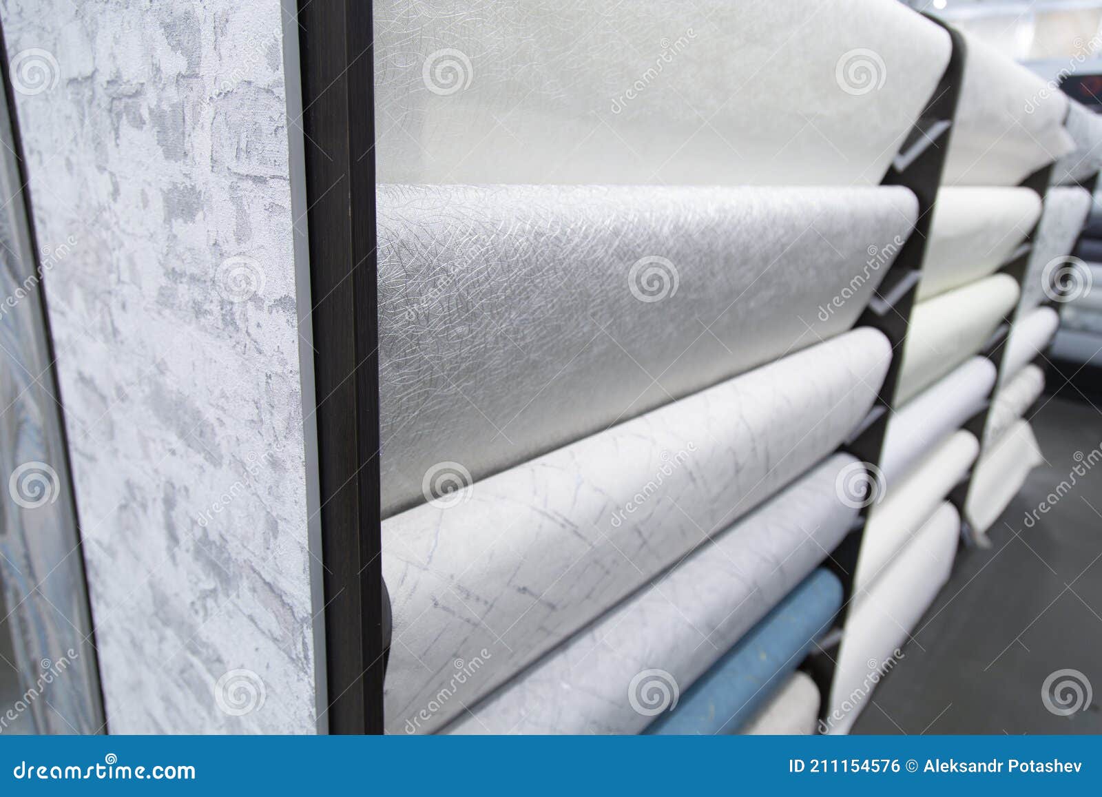 Wallpaper Store.a Hardware Store Stock Photo - Image of shop, wallpaper ...