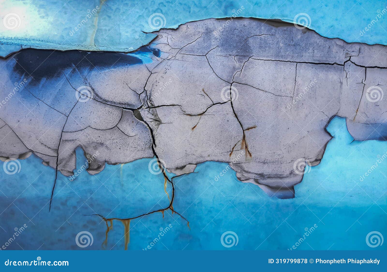 Cracks in car paint stock photo. Image of closeup, surface - 319799878