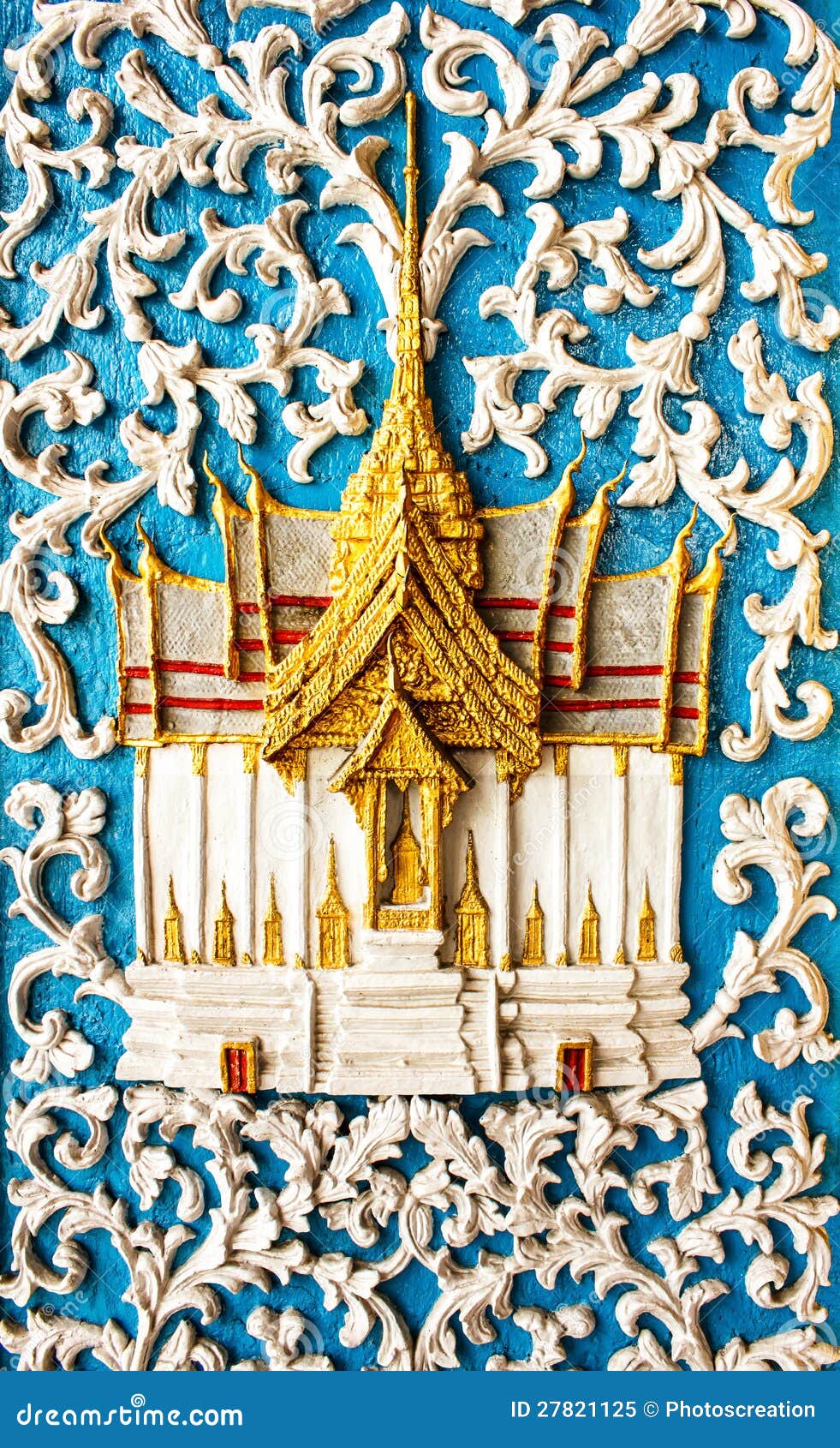 Wallpaper Thai style stock image. Image of design, ancient - 27821125