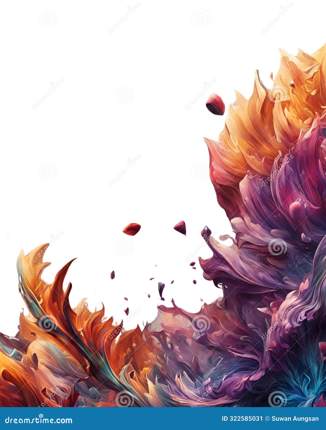 Abstract color art stock illustration. Illustration of black - 322585031