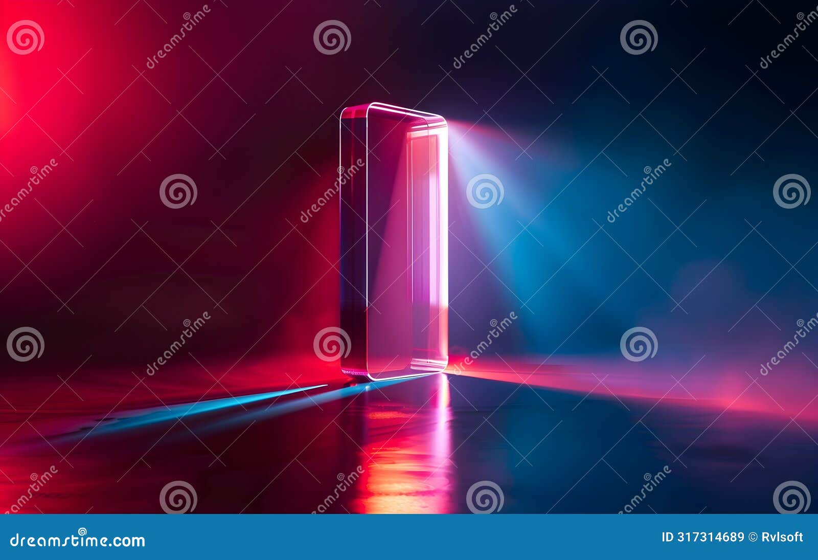 Wallpaper of Virtual Mobile Phone on Digital Background, Abstract ...