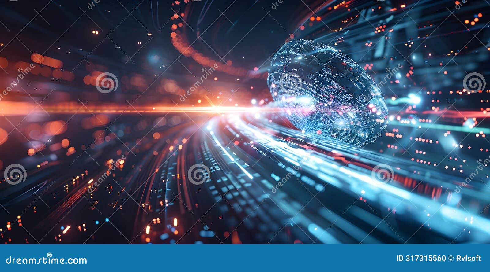 Wallpaper of Virtual World in Internet for Background, Abstract ...