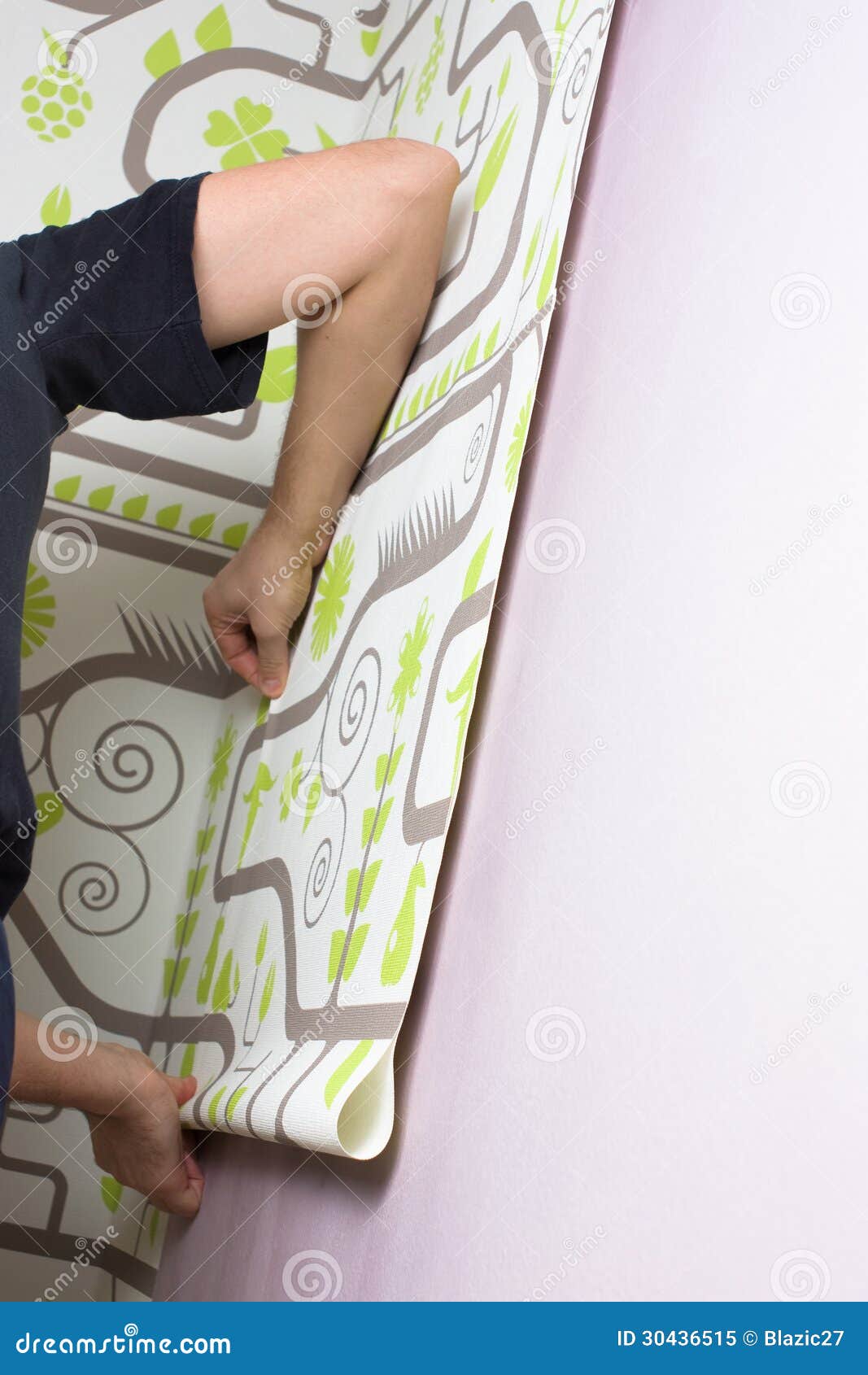 Wallpapering stock image. Image of wallpapering, medium - 30436515