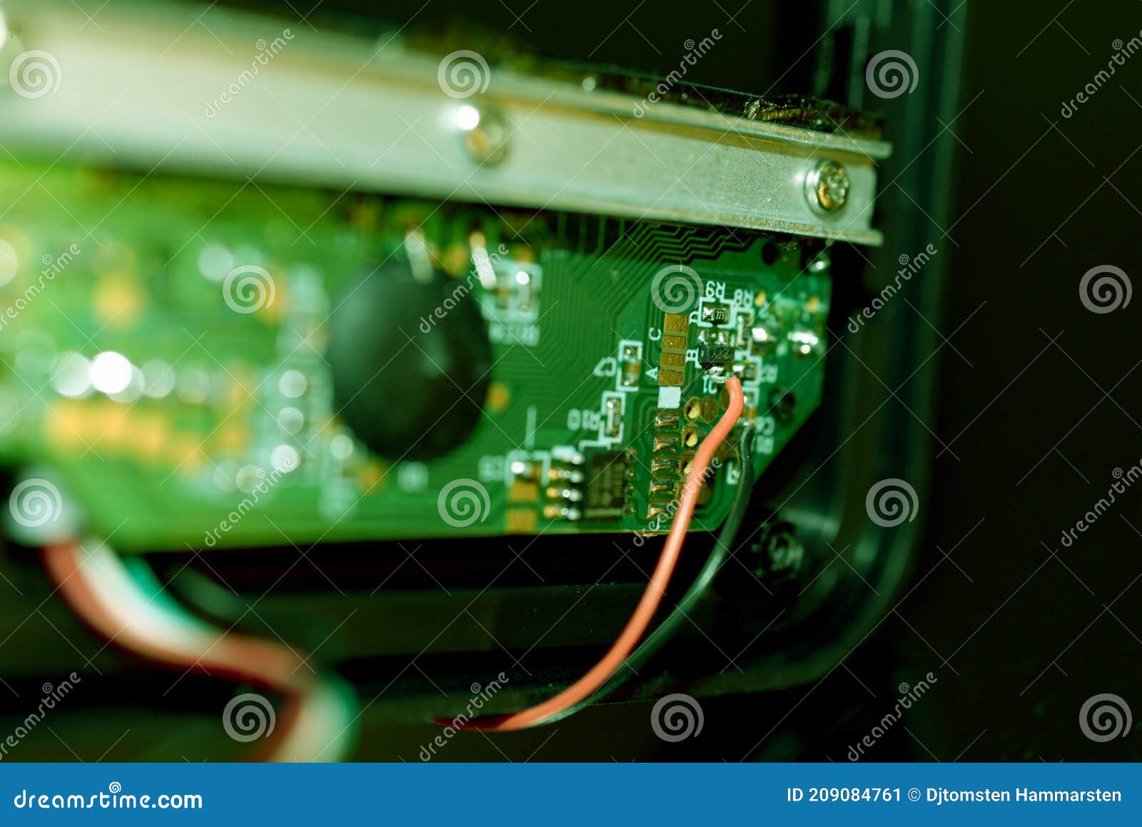 Electronic Inside Data Chips Buttons and Moore Stock Image - Image of ...