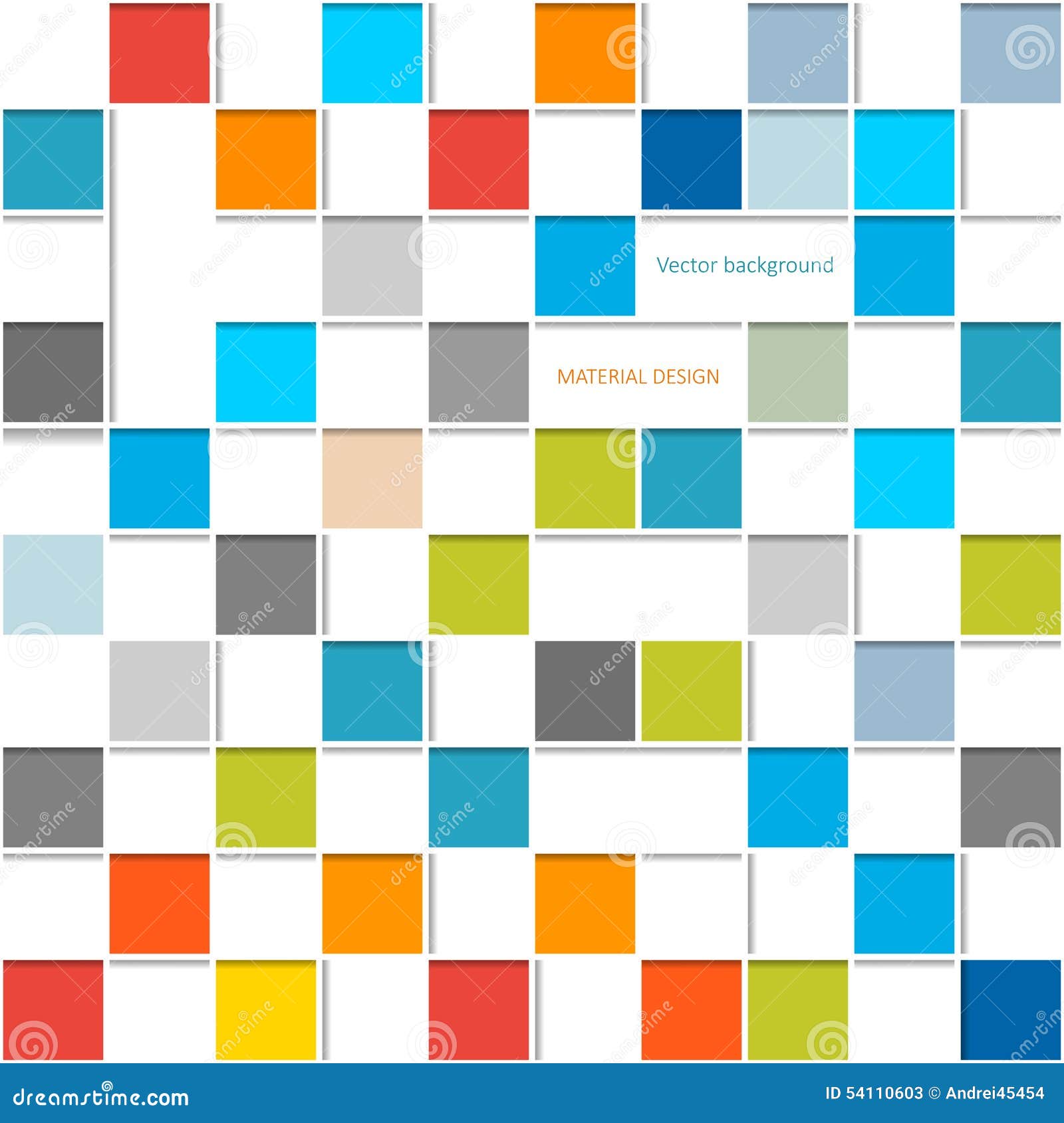 Wallpapers for Mobile OS in Style Material Design and Minimalism Stock ...