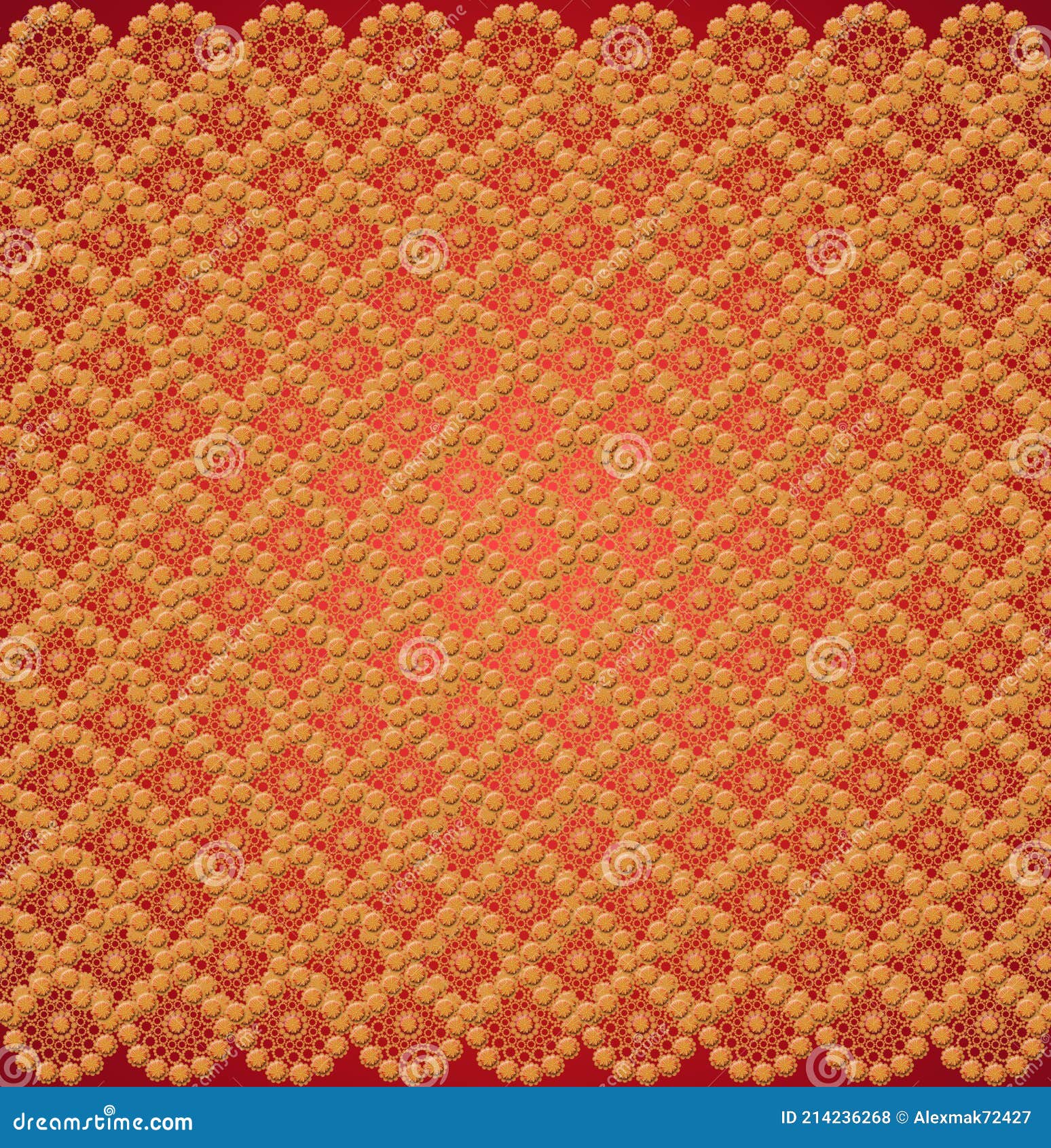 Wallpapers with Round Abstract Golden Patterns Stock Illustration ...