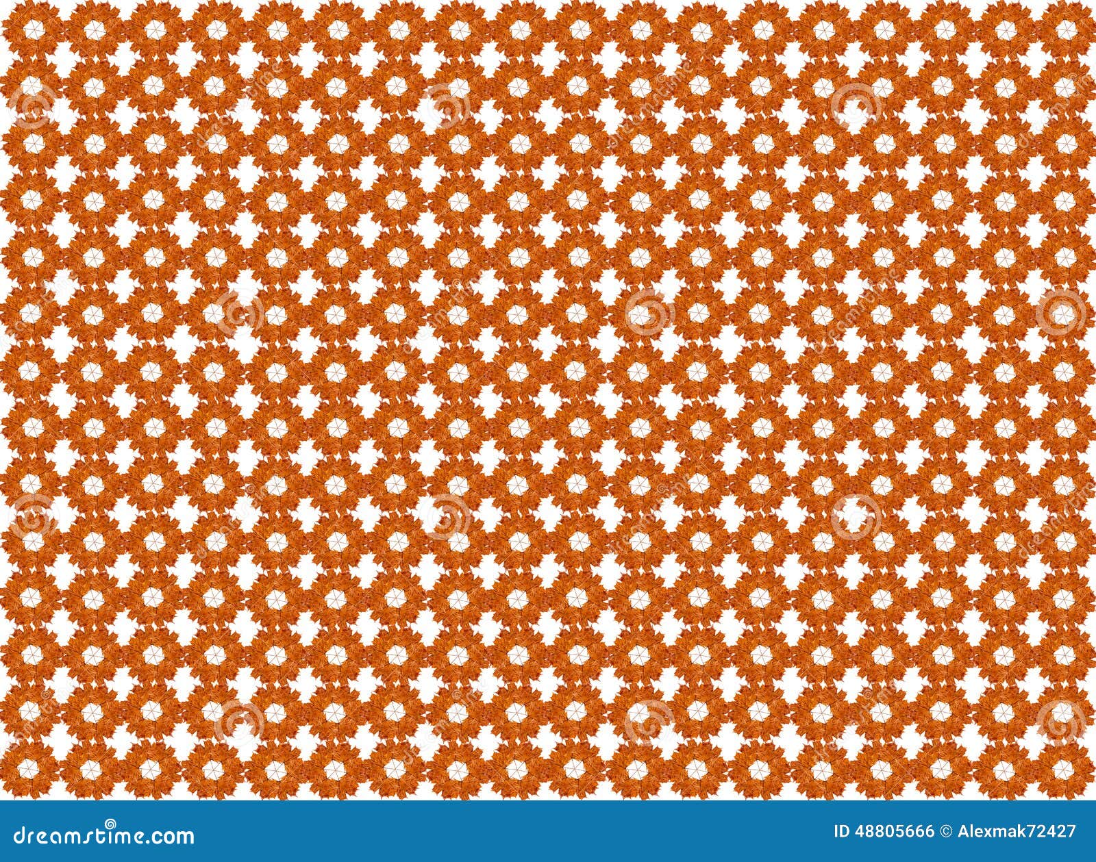 Wallpapers with Round Shapes from Brown Leaves Stock Illustration ...