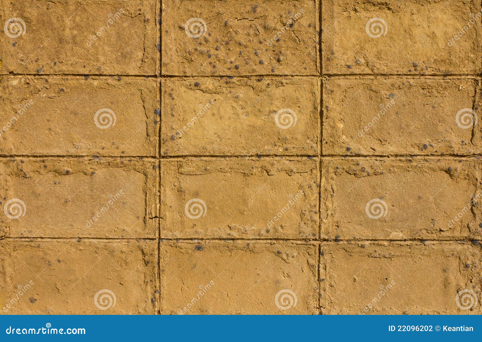 Walls of brown clay. stock photo. Image of block, city - 22096202