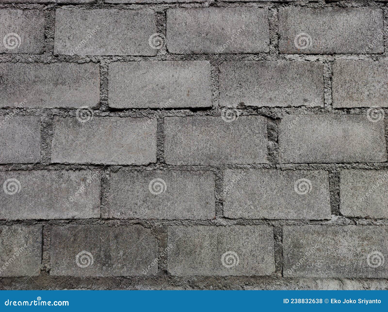 The Walls of a Building Made of Adobe Blocks in a Village Stock Photo ...