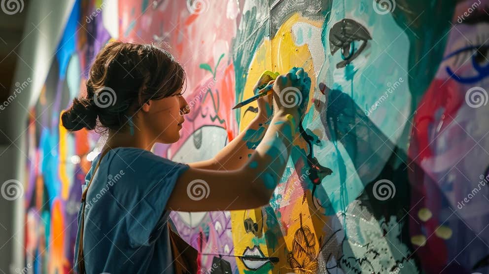 The Walls are Lined with Original Artwork Inspired by the Poems Being ...