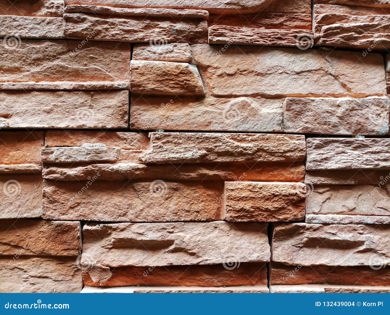 Brick Wall Background Construction of the House Wall Stock Photo ...