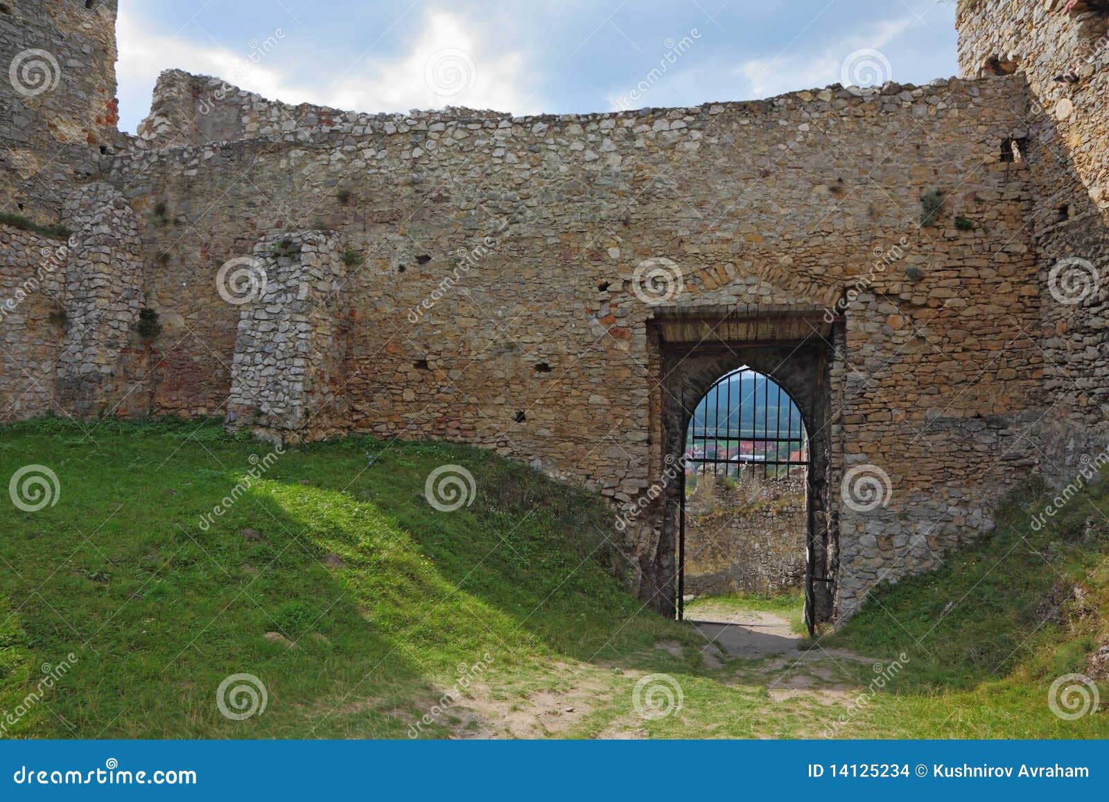 The Walls of the Medieval Citadel Stock Photo - Image of iron, fort ...