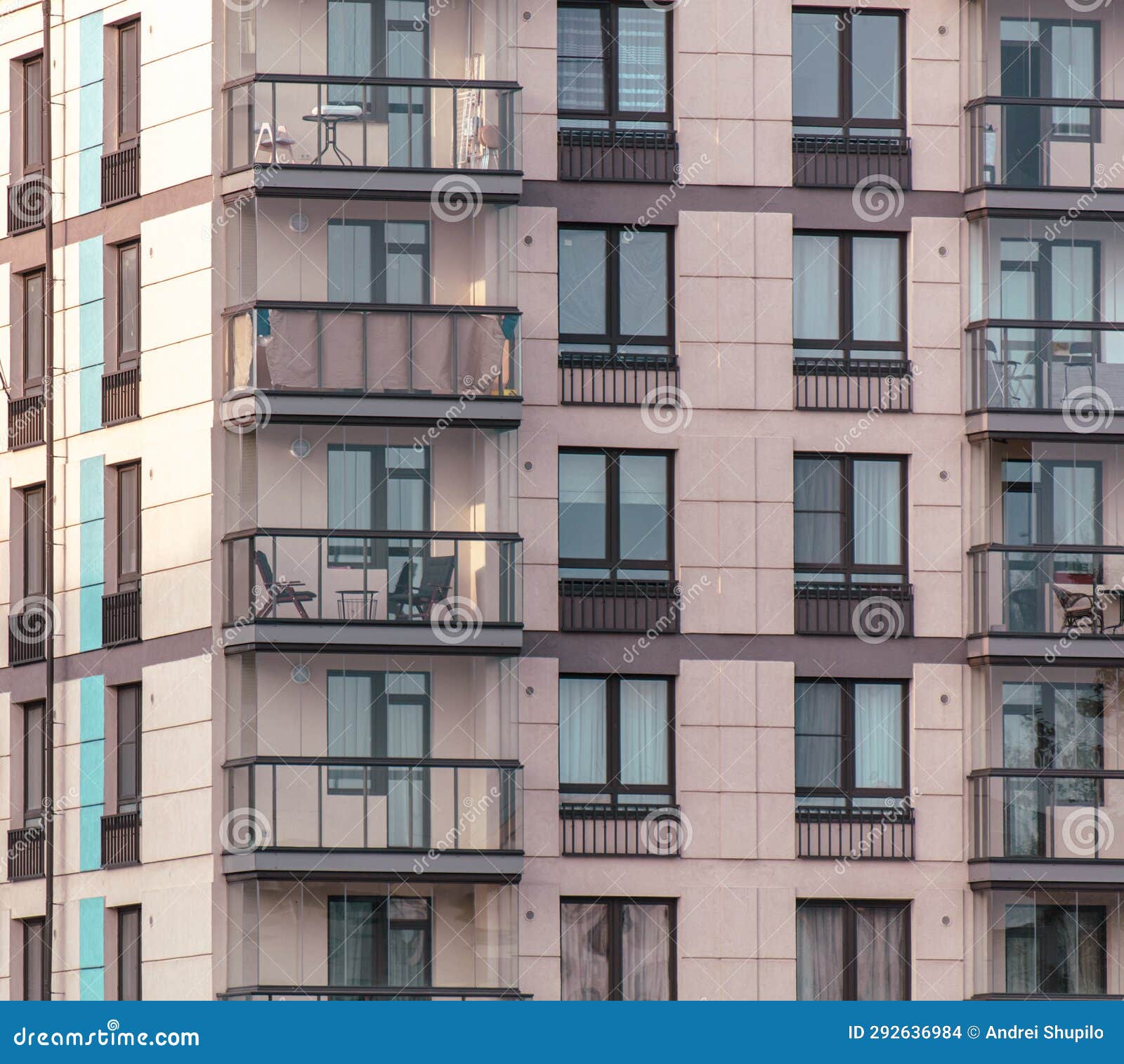 The Walls of a Multi-story Building As a Background. Texture Stock ...