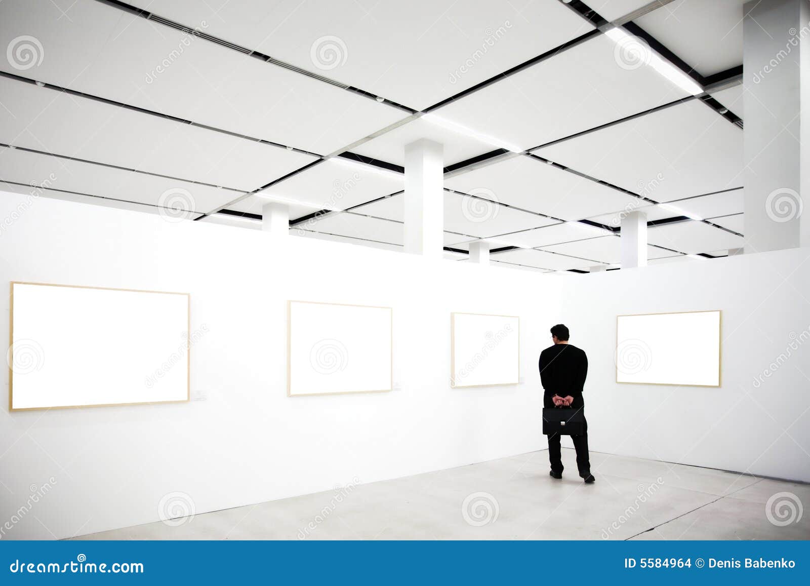 Empty Frames In Museum Editorial Photo | CartoonDealer.com #27795991