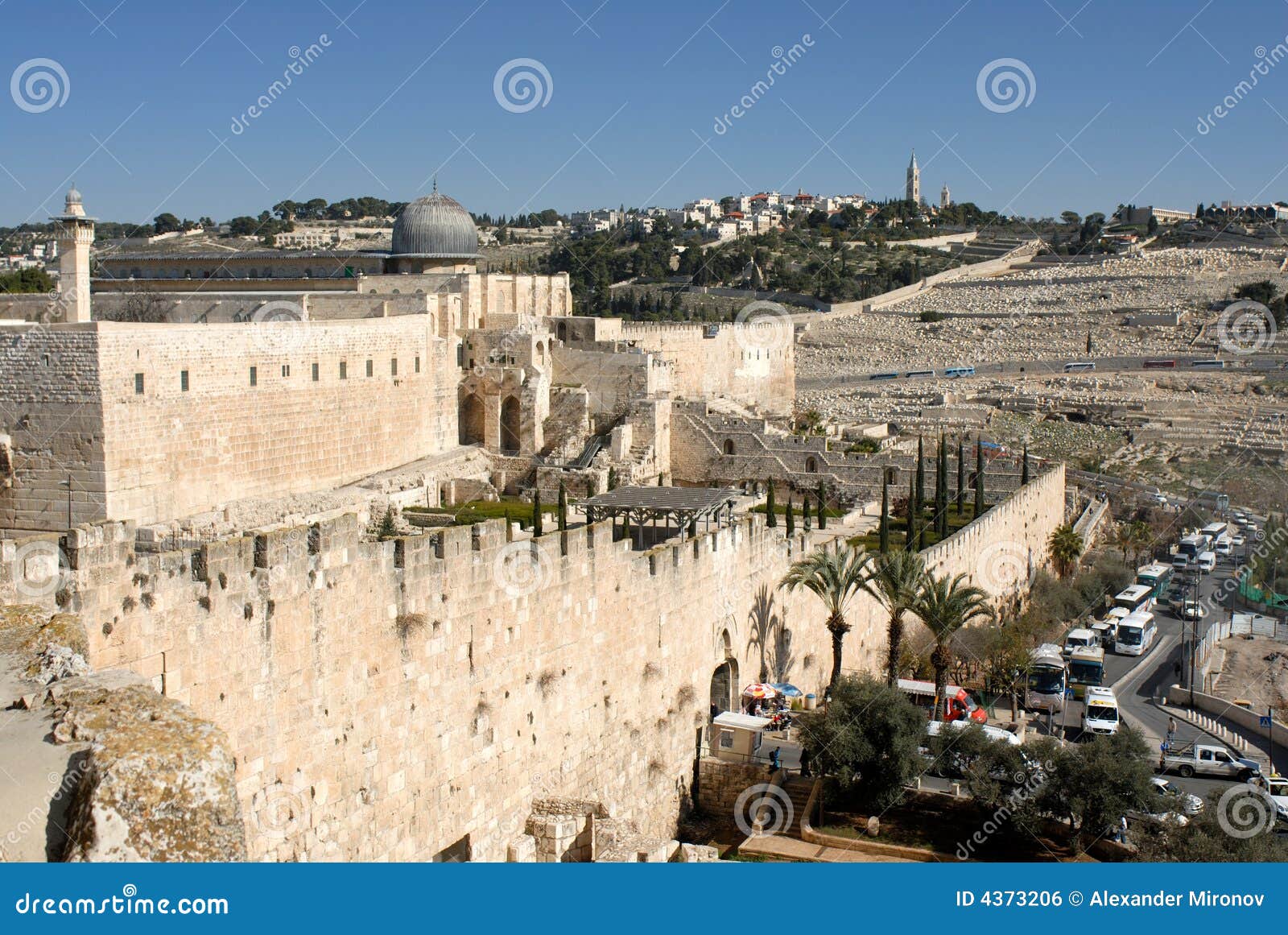 Walls of the Old Town stock photo. Image of road, mosque - 4373206