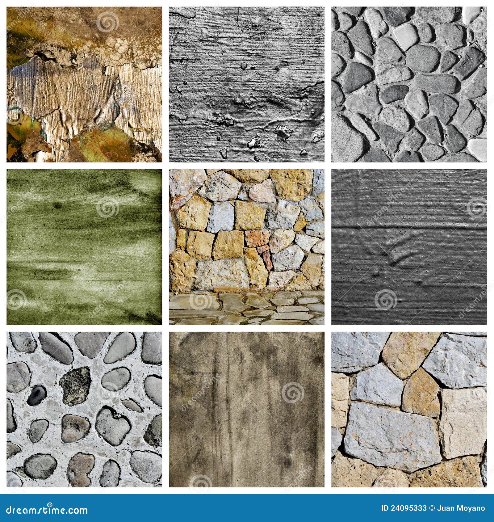 Walls and surfaces collage stock image. Image of ashlar - 24095333