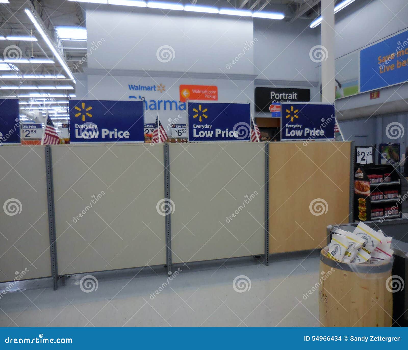 Walmart checkout isle editorial stock image. Image of temptations ...