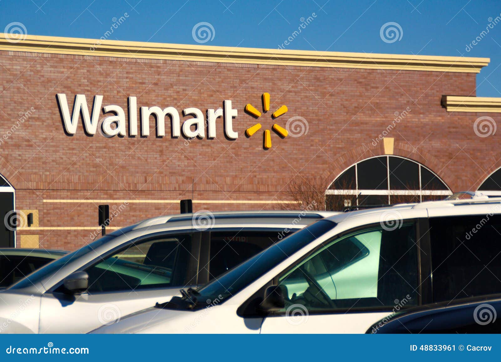Walmart Exterior Store Sign Editorial Photo | CartoonDealer.com #216098049