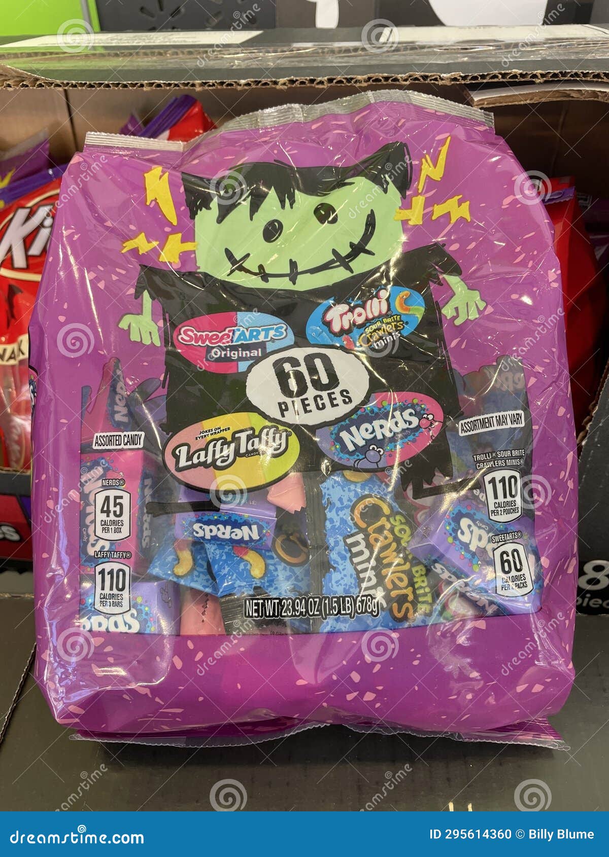 Walmart Grocery Store Halloween Candy Monster Mix Editorial Image ...