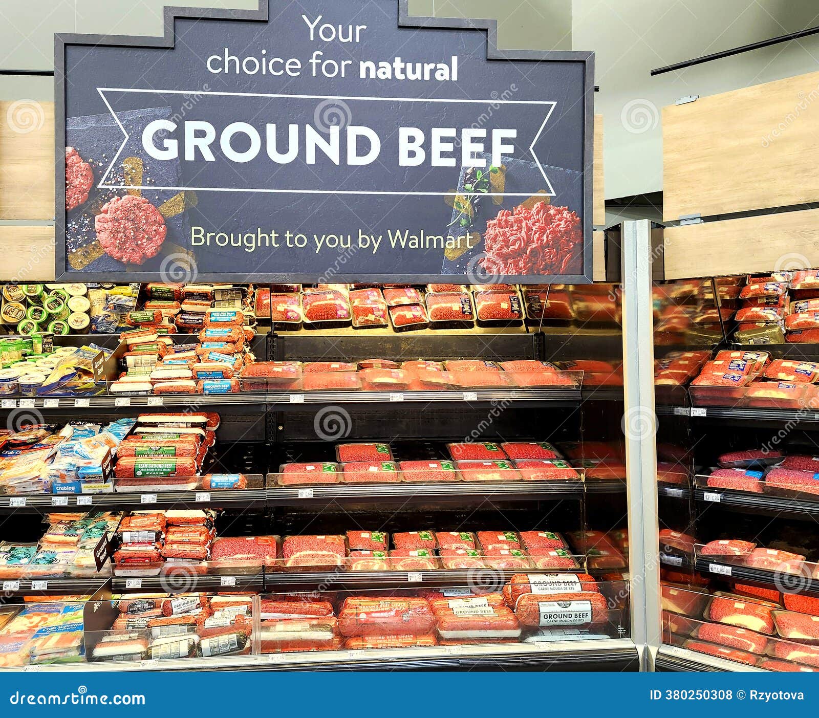 Walmart Grocery Store Prime Energy Drink Green Bottle Display Editorial ...