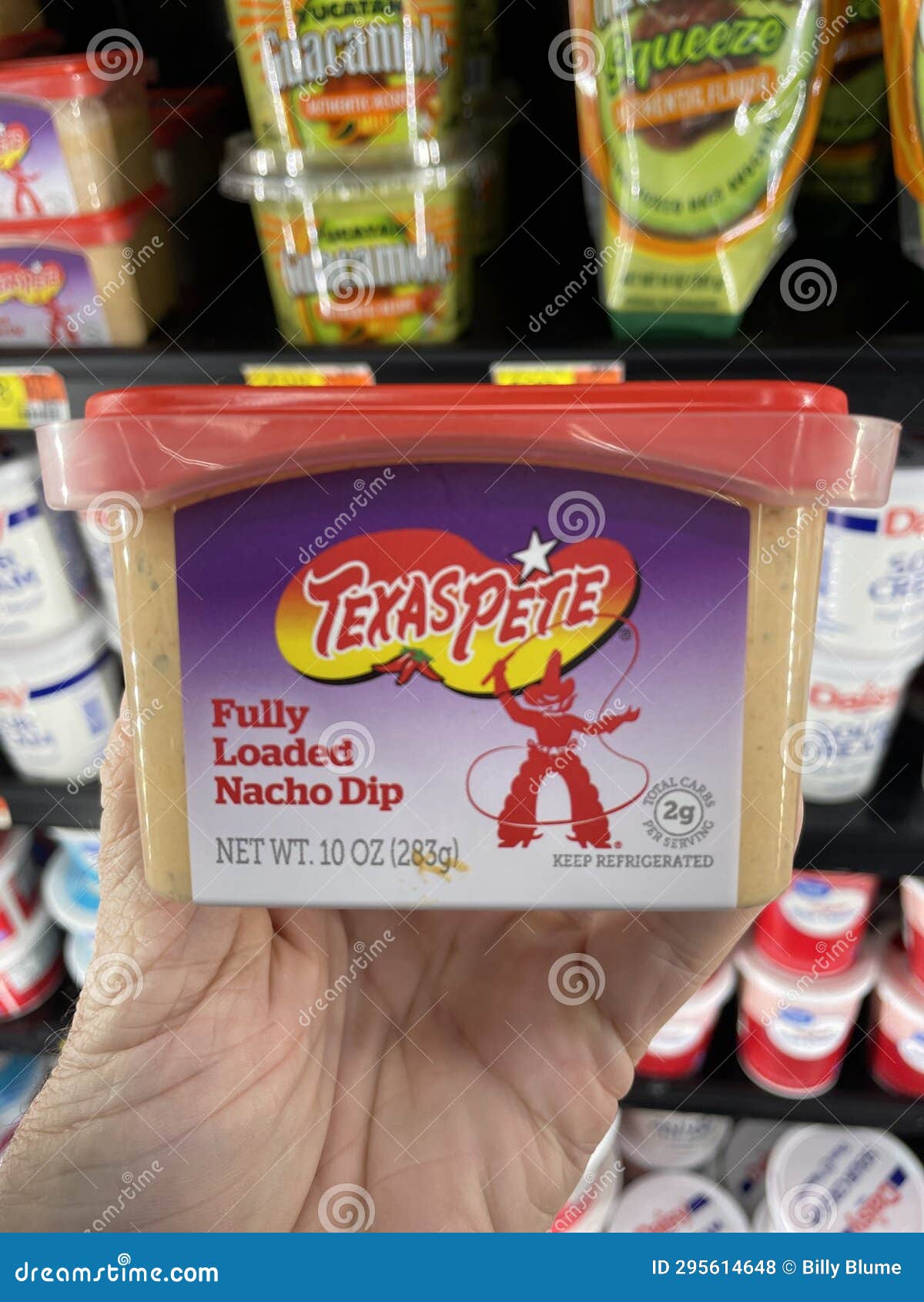 Walmart Grocery Store Texas Pete Fully Loaded Nacho Dip Editorial Stock ...