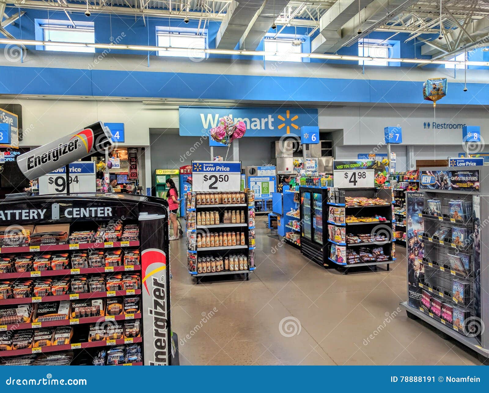Walmart Store Interior