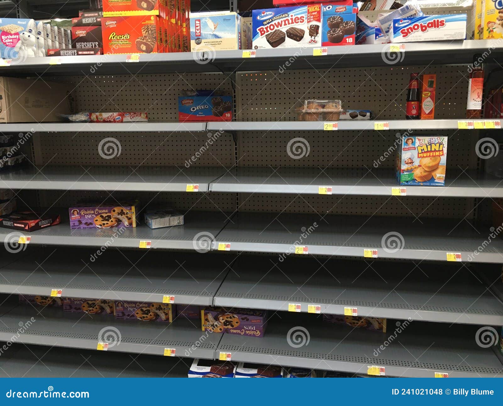 Walmart Interior Snack Section Empty Editorial Stock Photo - Image of ...