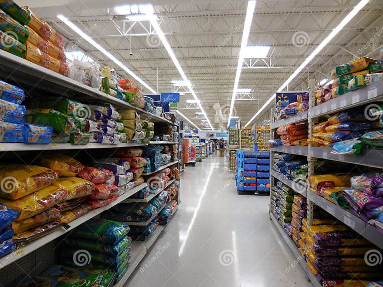 Walmart isle editorial stock image. Image of check, selection - 54972034