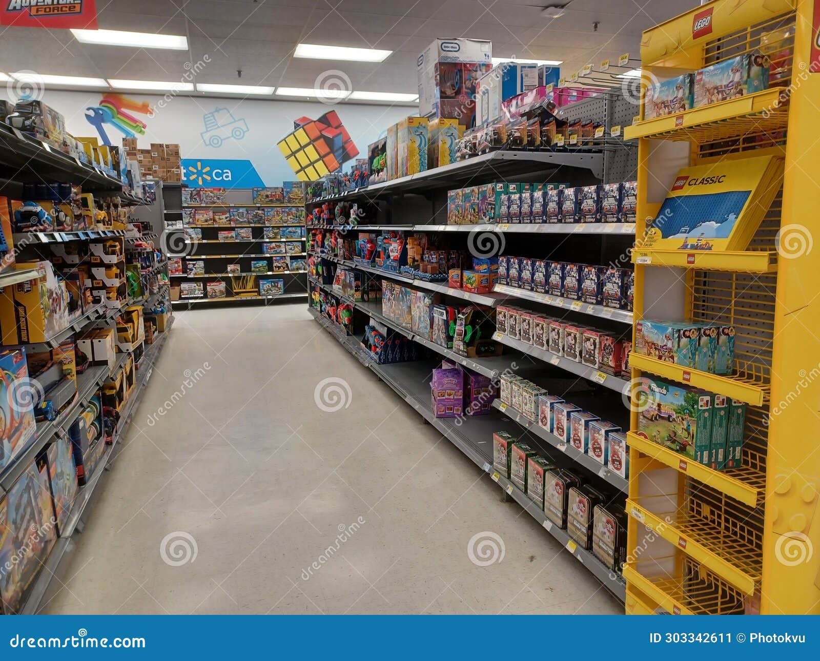 Walmart Superstore Toys Department Editorial Photo - Image of interior ...