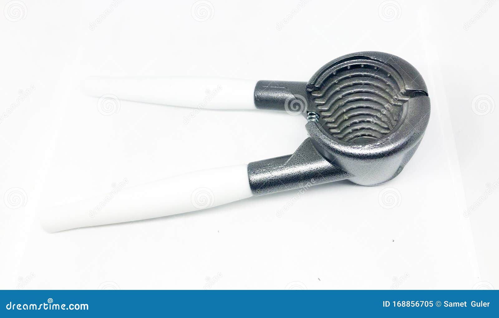 Walnut Crusher at White Background. Stock Image - Image of organic ...