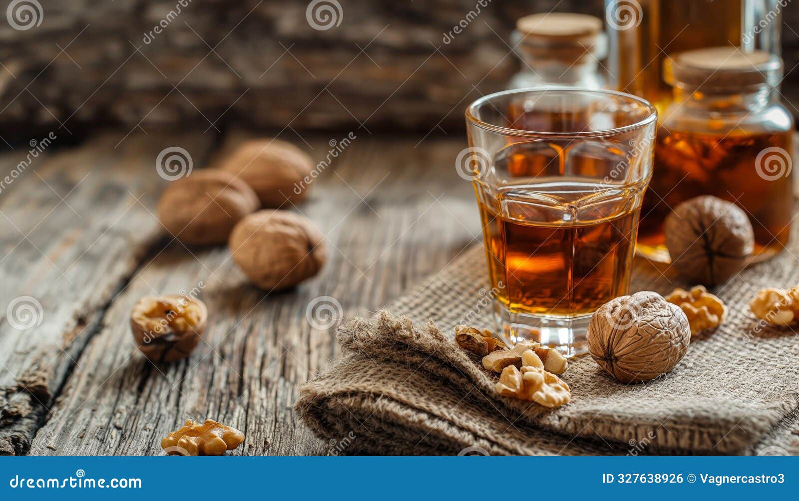 Walnut Liqueur Captures the Soul of the Nut in Every Sip Stock ...