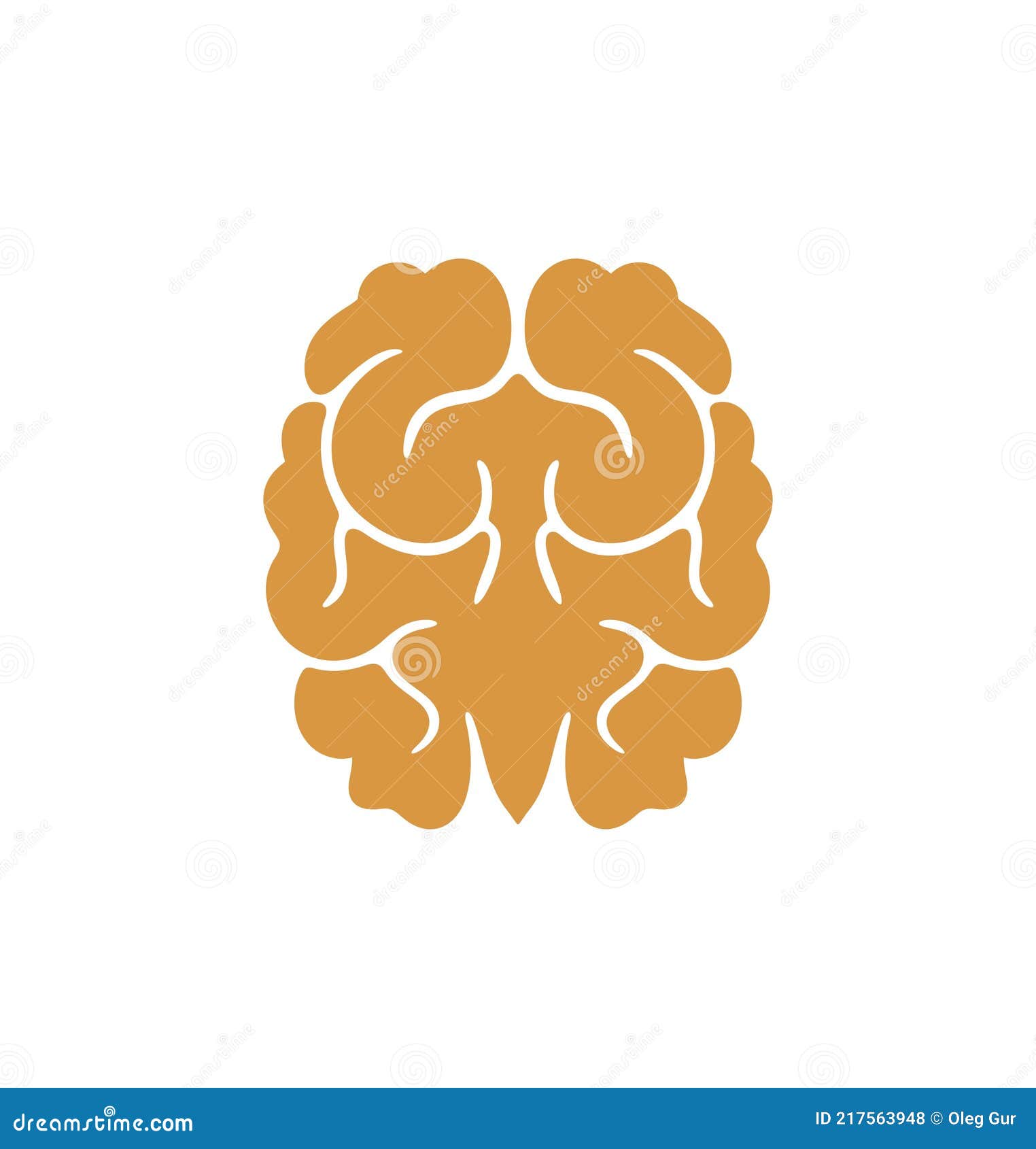 Walnut Logo. Isolated Walnut on White Background Stock Vector ...