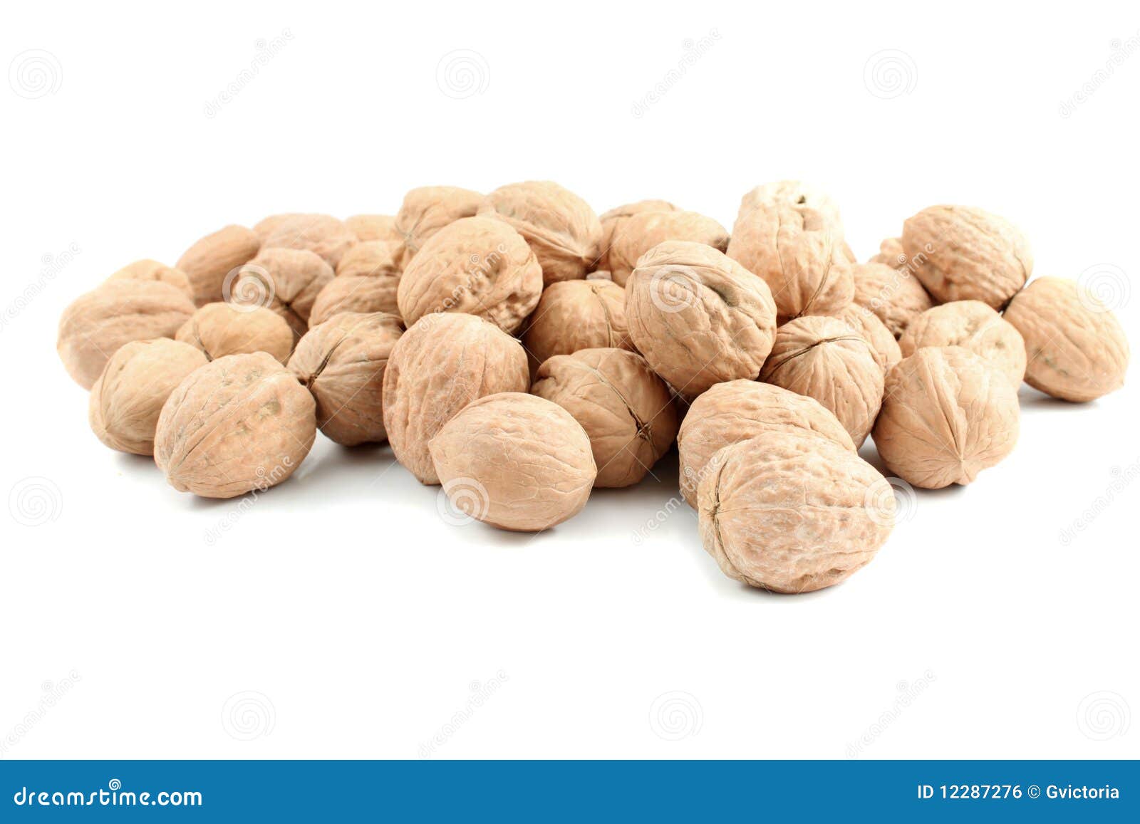 Walnut pile stock photo. Image of organic, nutrition - 12287276