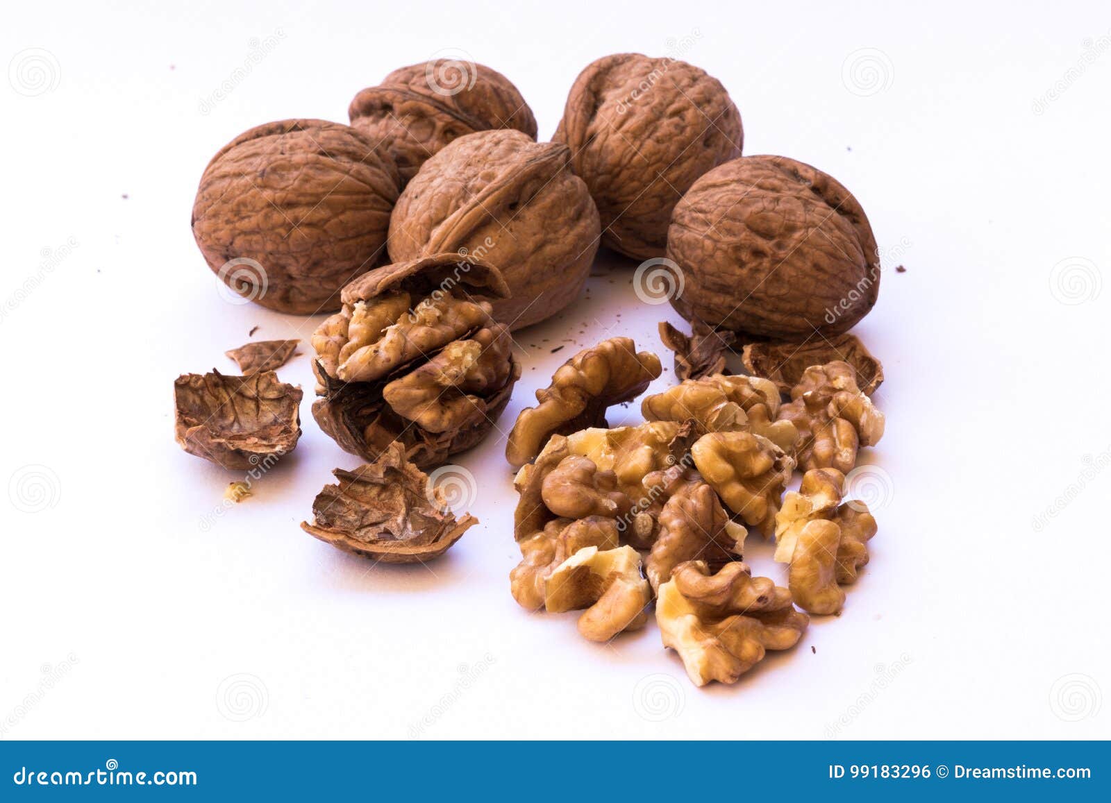 Walnut`s stock photo. Image of edible, natural, isolated - 99183296