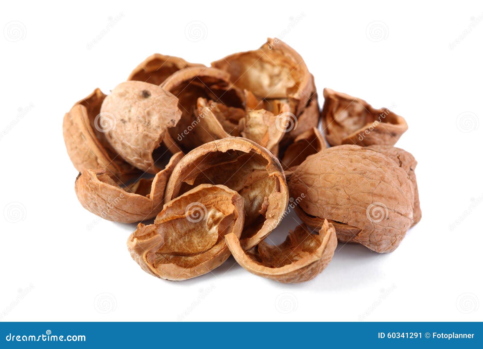 Walnut shell stock image. Image of nutty, nature, snack - 60341291