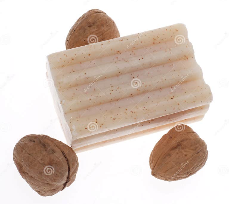 Walnut Soap stock photo. Image of allergy, cleaning, soap - 17703672