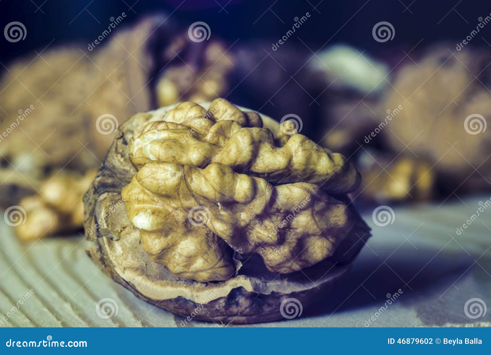 Walnut stock photo. Image of nutty, broken, antioxidant - 46879602