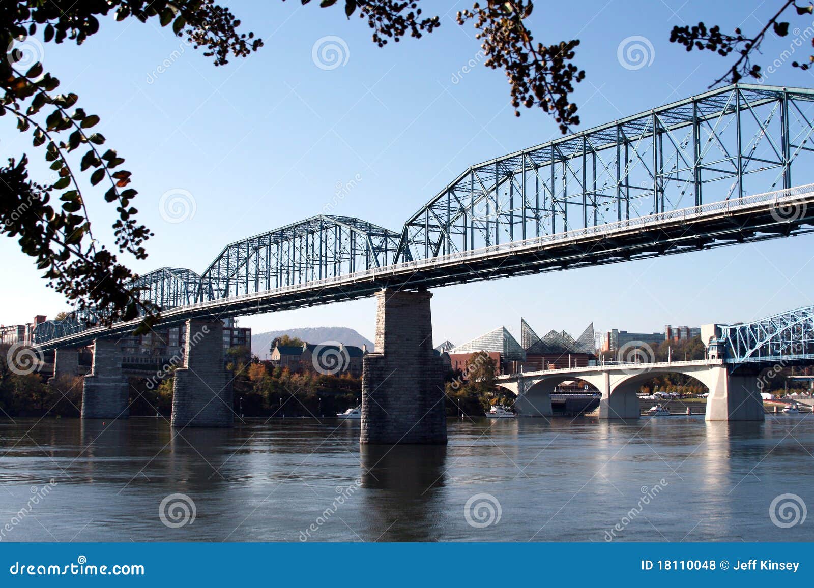 Walnut Street Bridge stock photo. Image of tennessee - 18110048