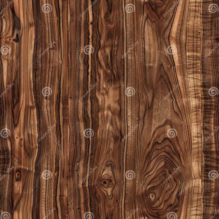 Walnut Wood Seamless Pattern, Wooden Texture Stock Photo - Image of ...