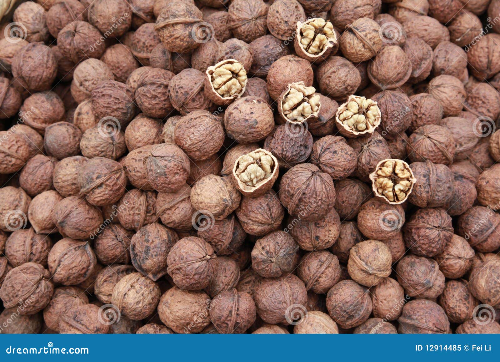 Walnuts stock image. Image of healthy, macro, backgrounds - 12914485