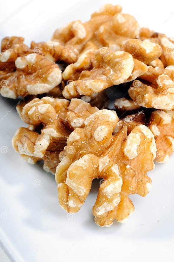 Walnuts stock photo. Image of tasty, seasonal, mixture - 4416558