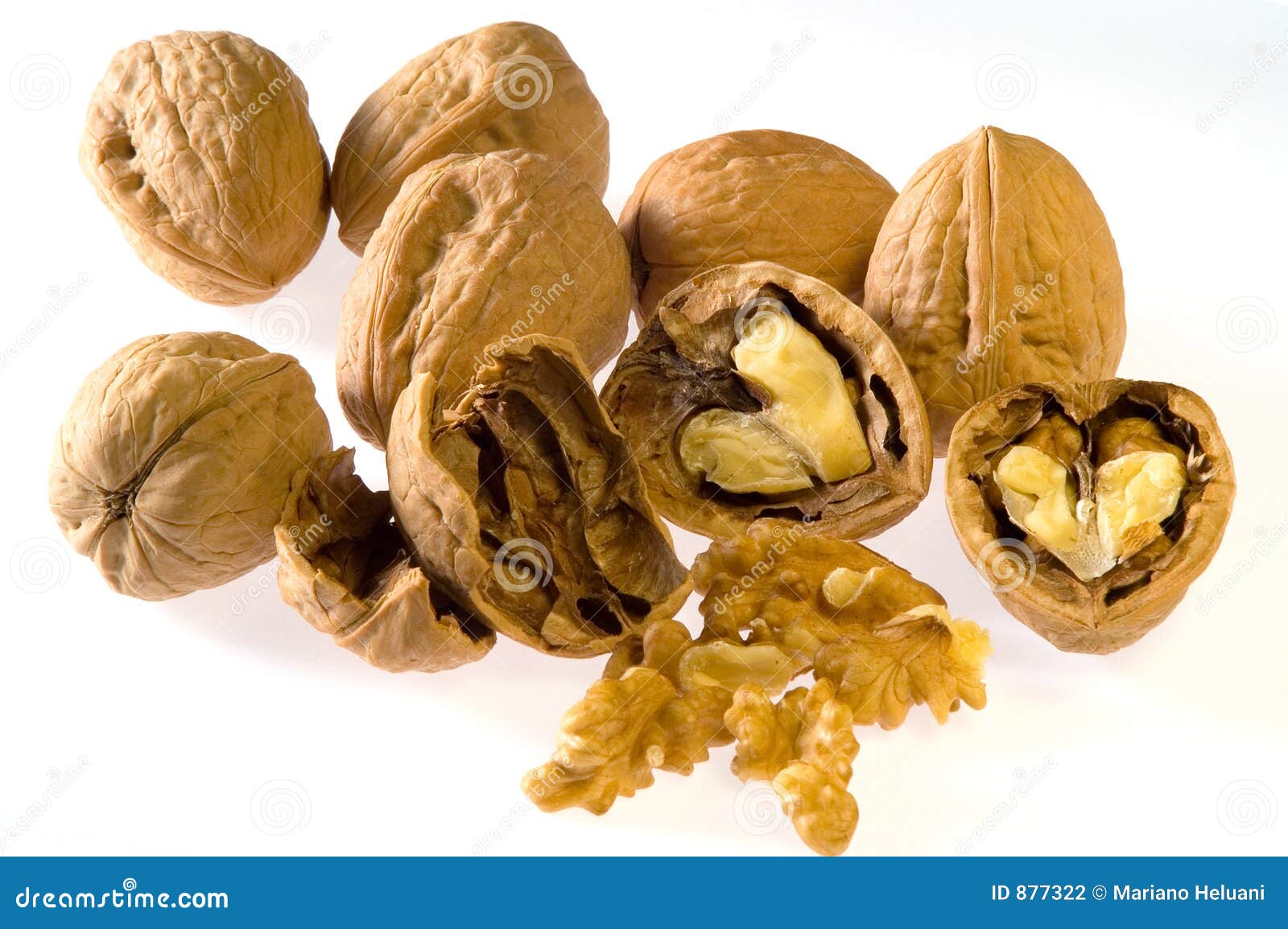 Walnuts stock photo. Image of opened, rows, nuts, fruits - 877322