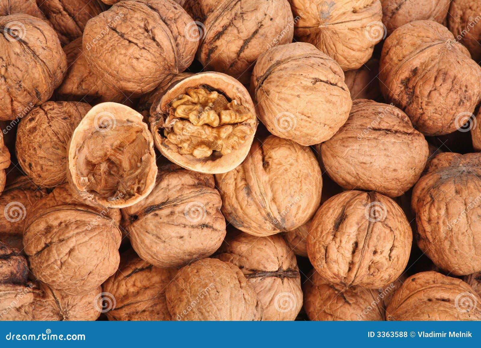 Walnuts background stock photo. Image of delicious, food - 3363588