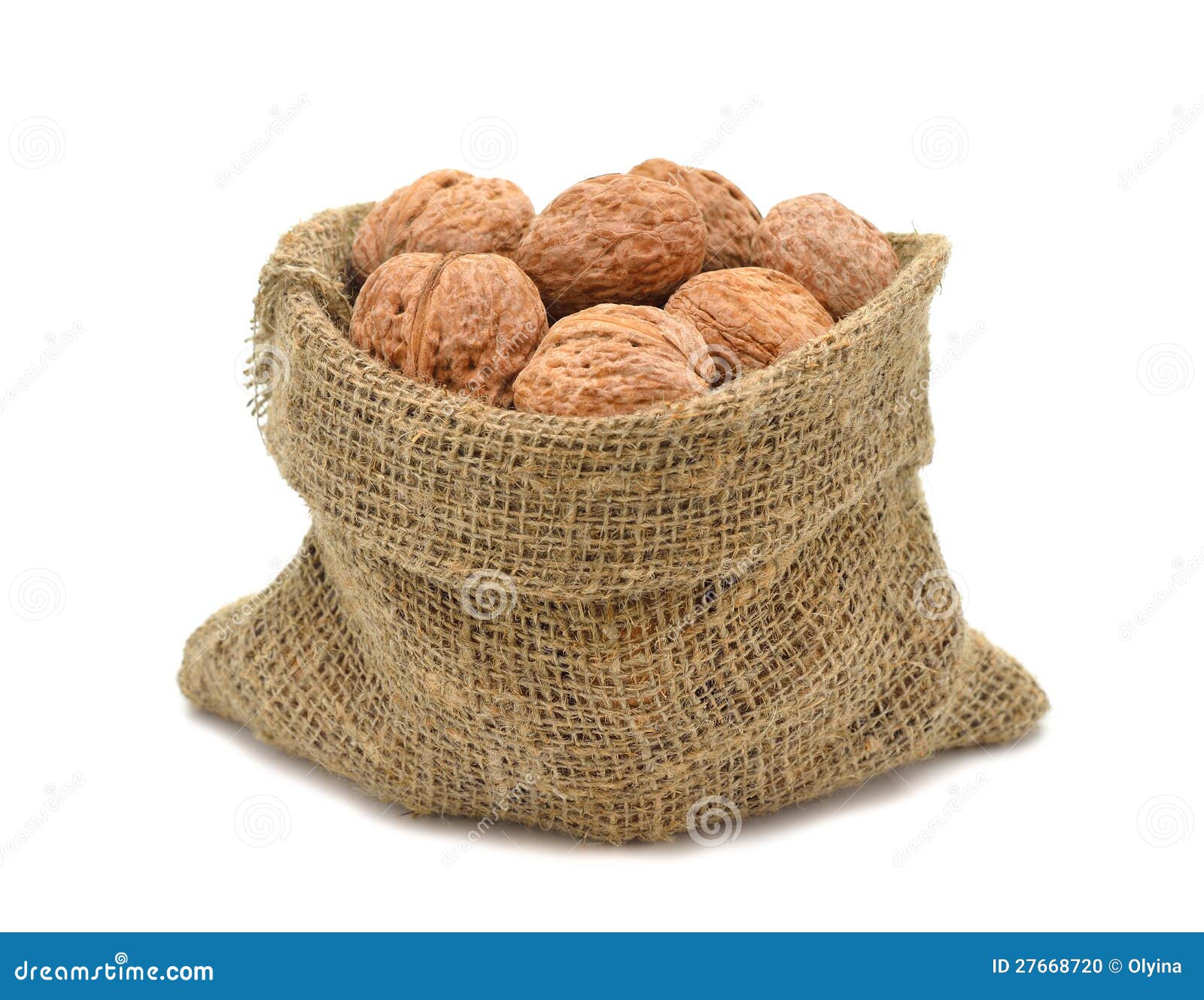 Walnuts in a bag stock photo. Image of ingredient, gastronomy - 27668720