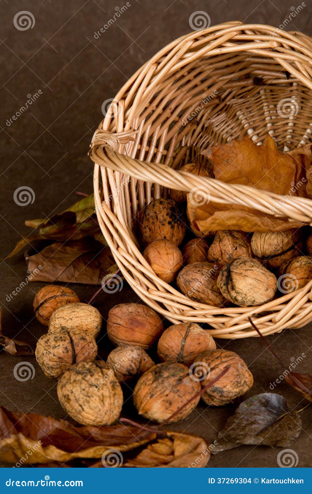 Walnuts Basket - 04 stock photo. Image of healthy, collection - 37269304