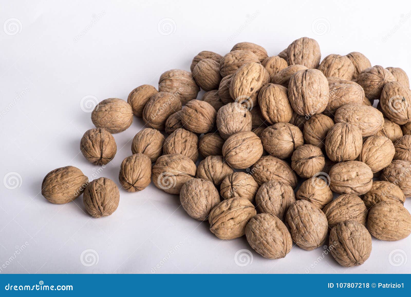 Walnuts, dried fruit stock photo. Image of walnut, healthy - 107807218