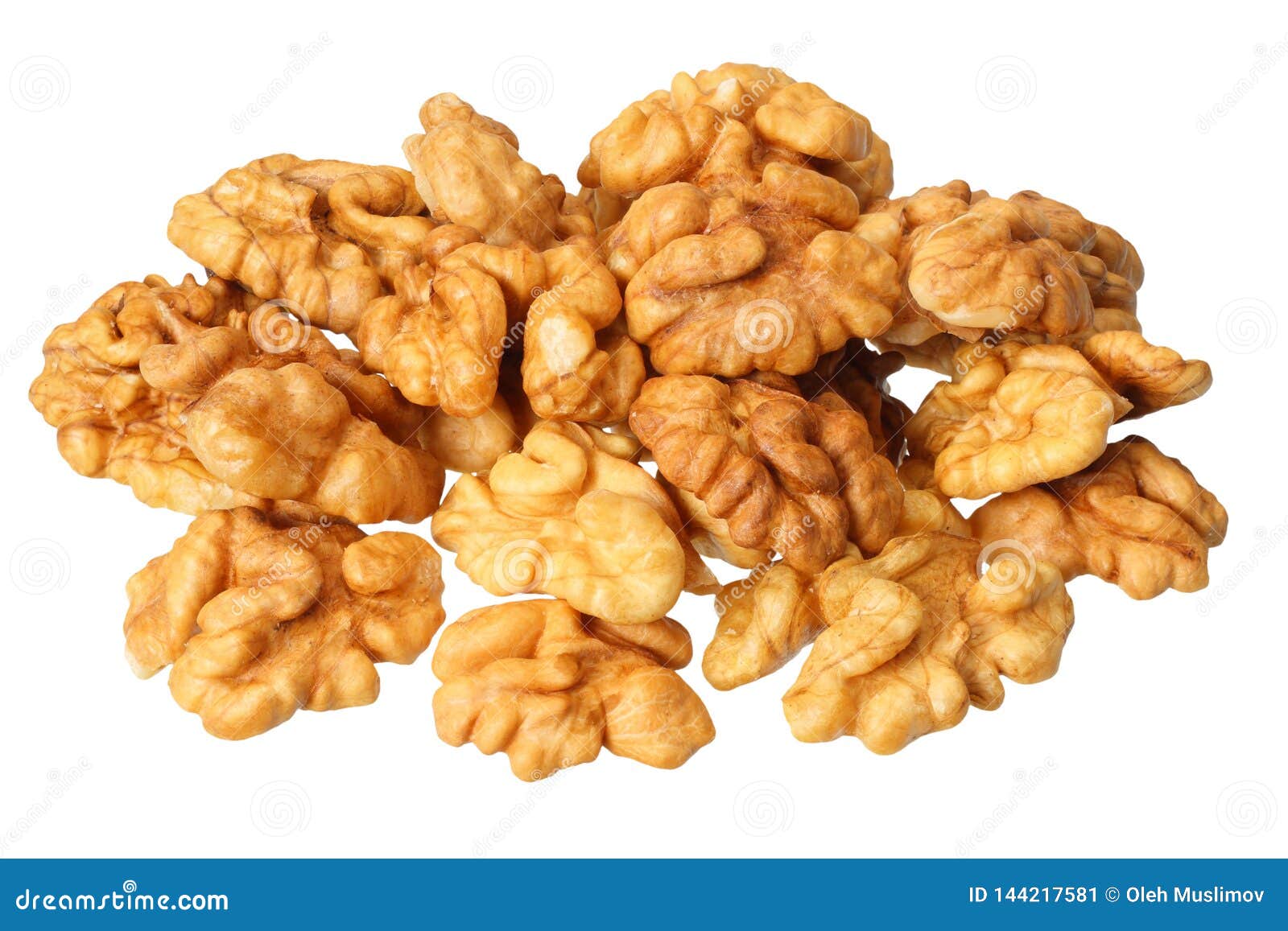 Walnuts Isolated on White Background Stock Image - Image of ingredient ...